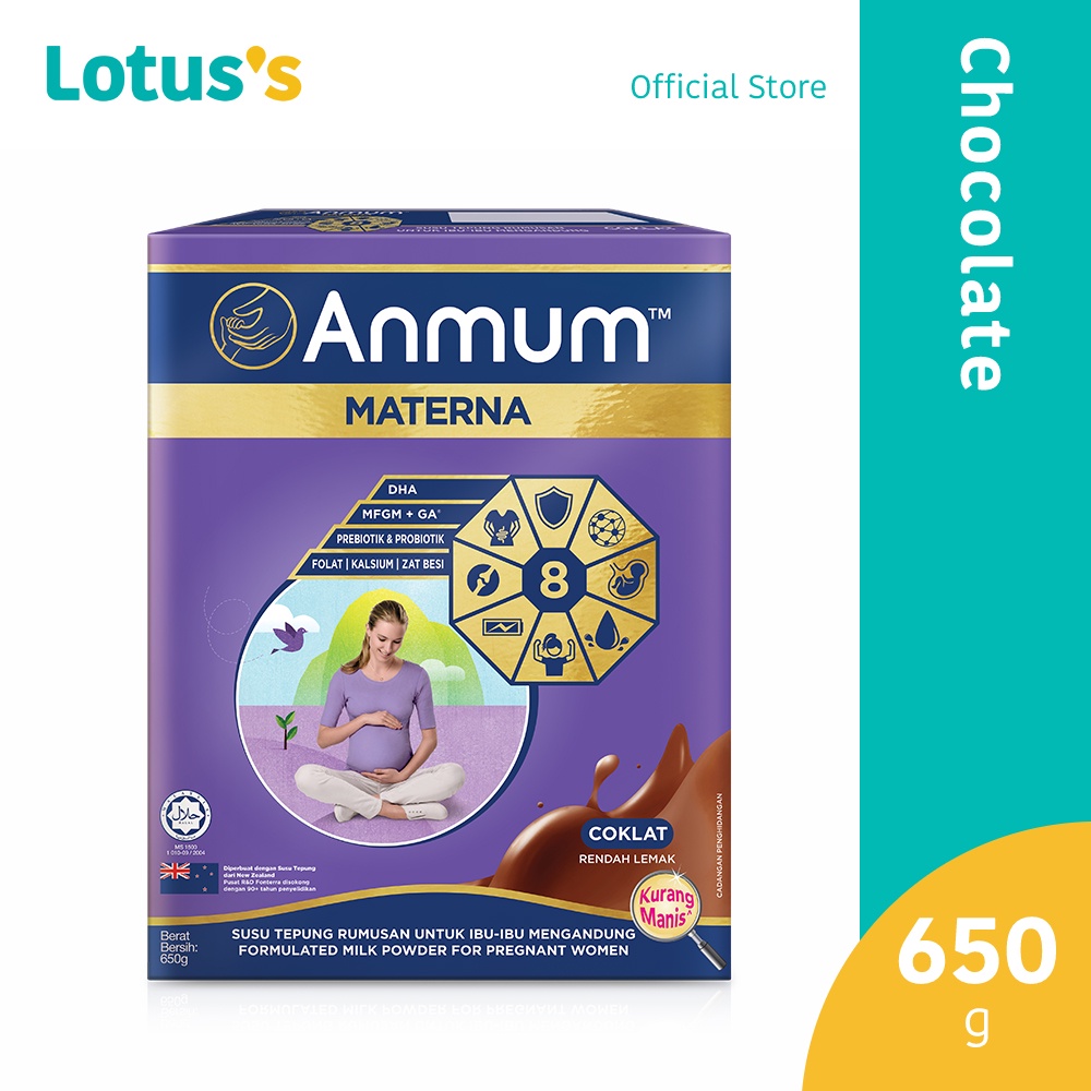 Anmum Materna For Pregnancy Chocolate (650g) | Shopee Malaysia