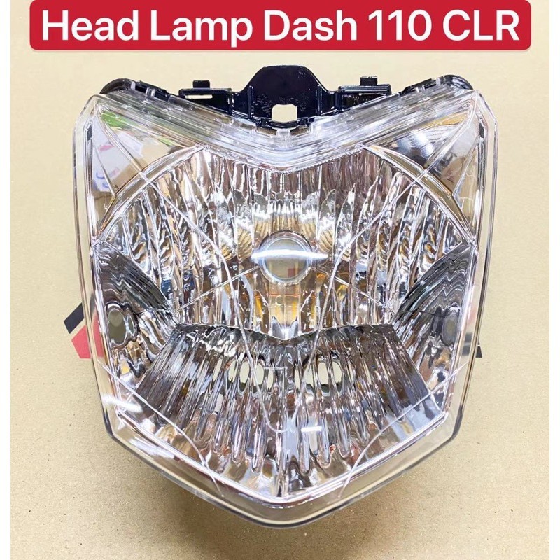 HONDA DASH110 DASH 110 V1 HEAD LAMP LIGHT ASSY SET CLEAR | Shopee Malaysia