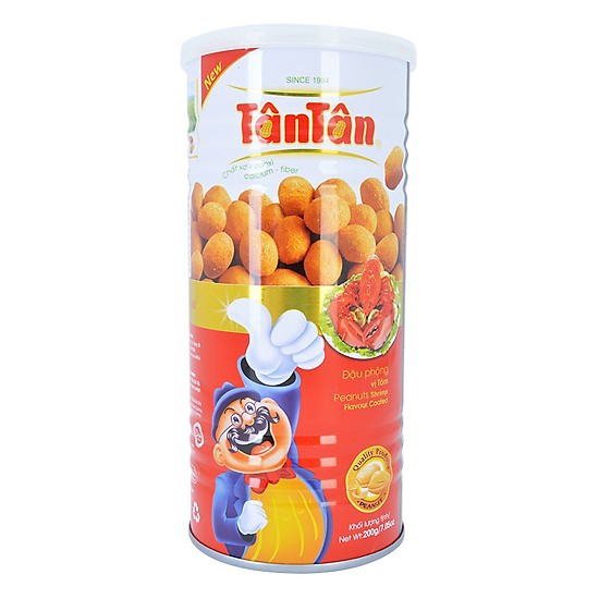 Tan Tan Tan peanuts shrimp flavor 200g (With peanut butter - constant ...