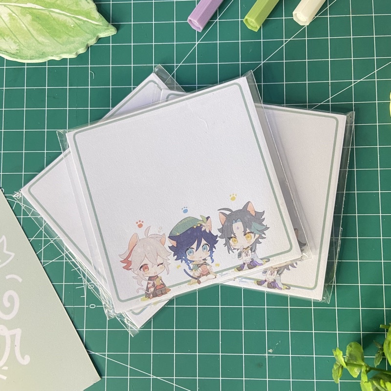 Memopad/notepad Genshin Impact | Shopee Malaysia