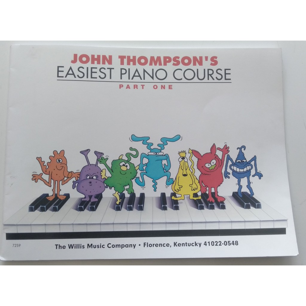 John Thompon's Part 1 - Music Book - Learn Piano | Shopee Malaysia