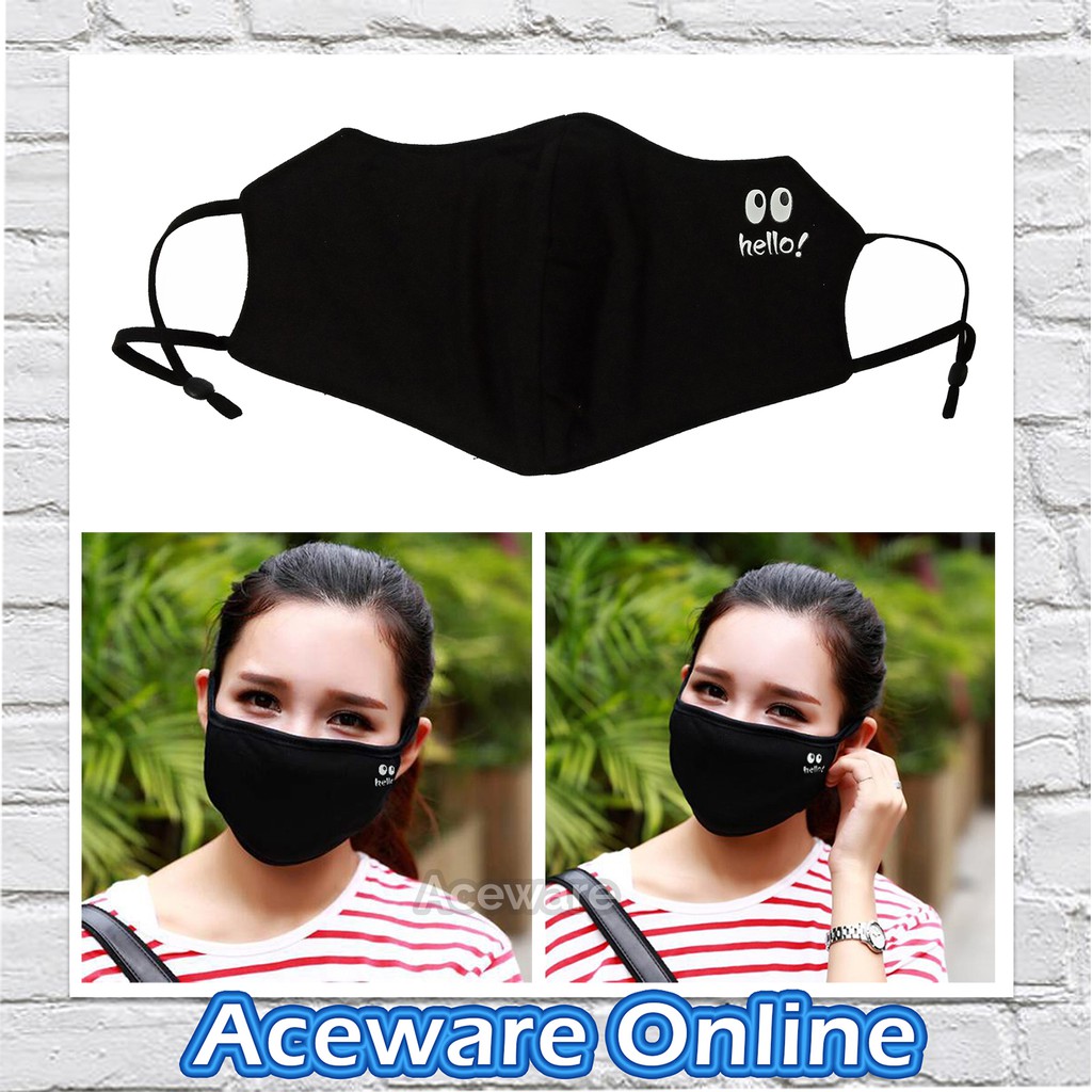 Cotton Washable Korean Fashion Face Mask Or Instant Hand Sanitizer ...