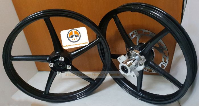SP522 ENKE1 SPORT RIM + DISC + CUSTOM HUB Y15ZR/RS150/Y125Z/LC135 5S ...
