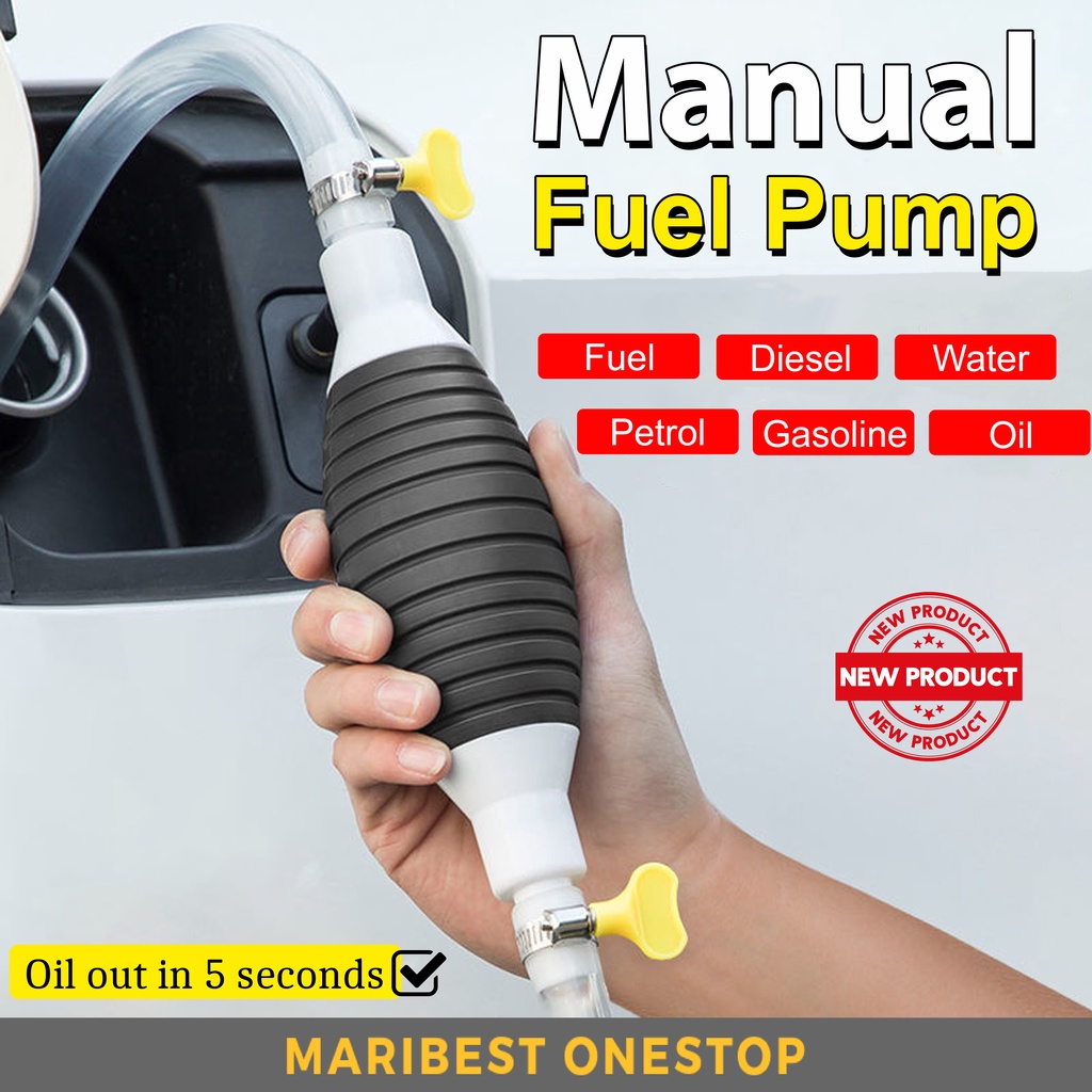 1PC Manual Oil Pump Oil Sucker Pump Manual Water Pump Hand Siphon Pump ...