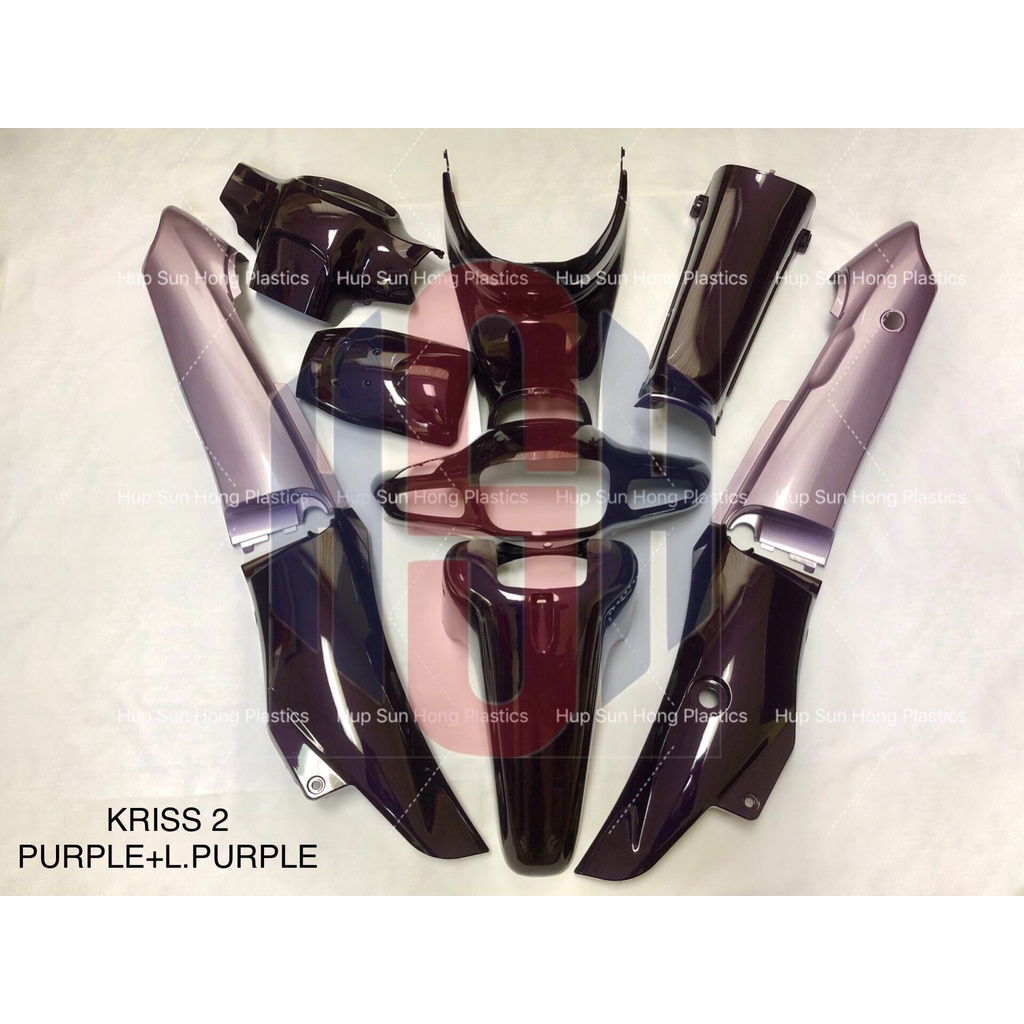 (Free Stripe) MODENAS Kriss110 Full Body Cover Set Bodyset Kit Kriss ...