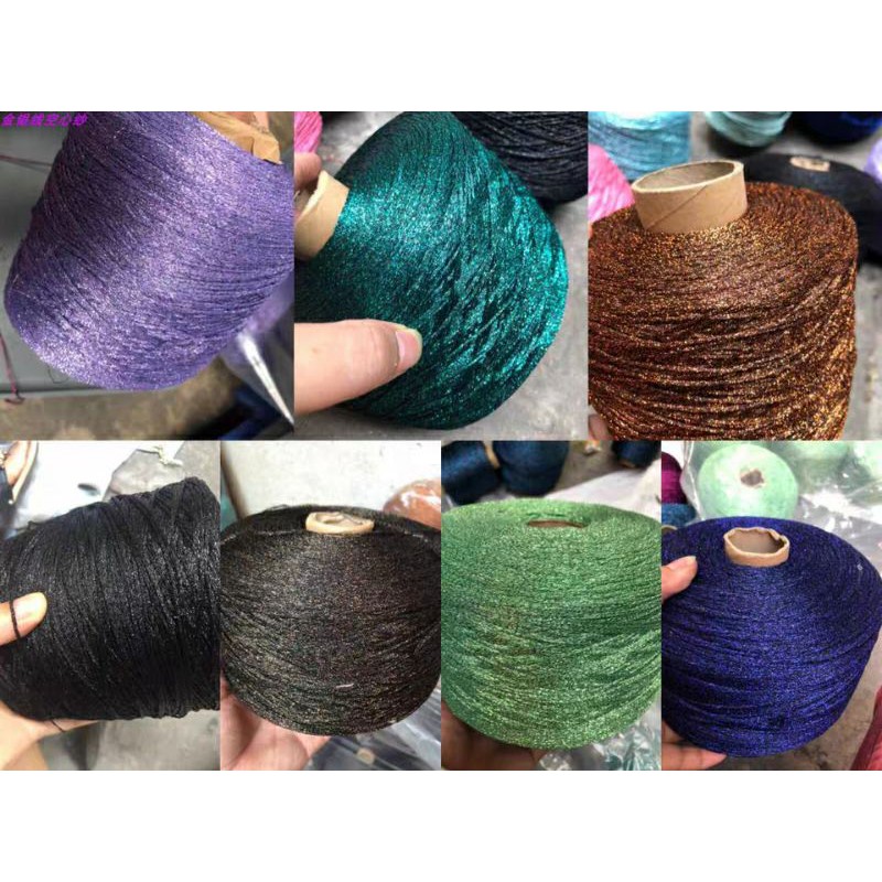 A 50g 空心纱系列 Hollow Yarn Series 50克各种特色线 50g Special Yarn 空心纱 雪尼尔 手混线 手染 ...