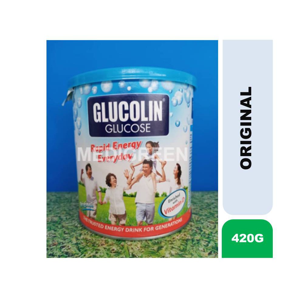 Glucolin Glucose Original (EXP: 04/26) / Blackcurrant 420G (EXP: 07/25 ...