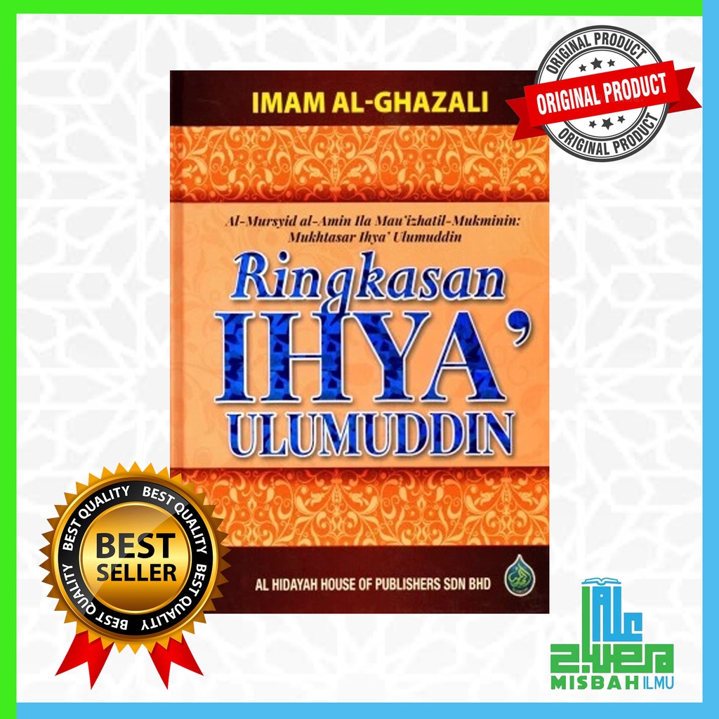 (Ready Stock) Kitab Mukhtasar Ihya Ulumuddin (Buku Ringkasan Ihya ...