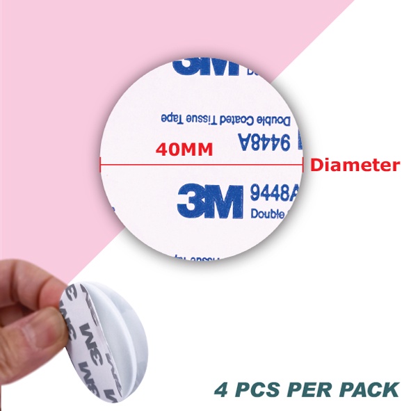 3M Double Sided Foam Tape Strong Pad Mounting Rounds Car & Home Use ...