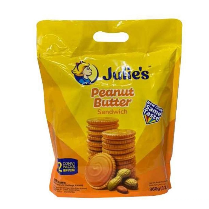Julie's Peanut Butter / Cheese Sandwich 12 Convi Packs (360g/330g ...