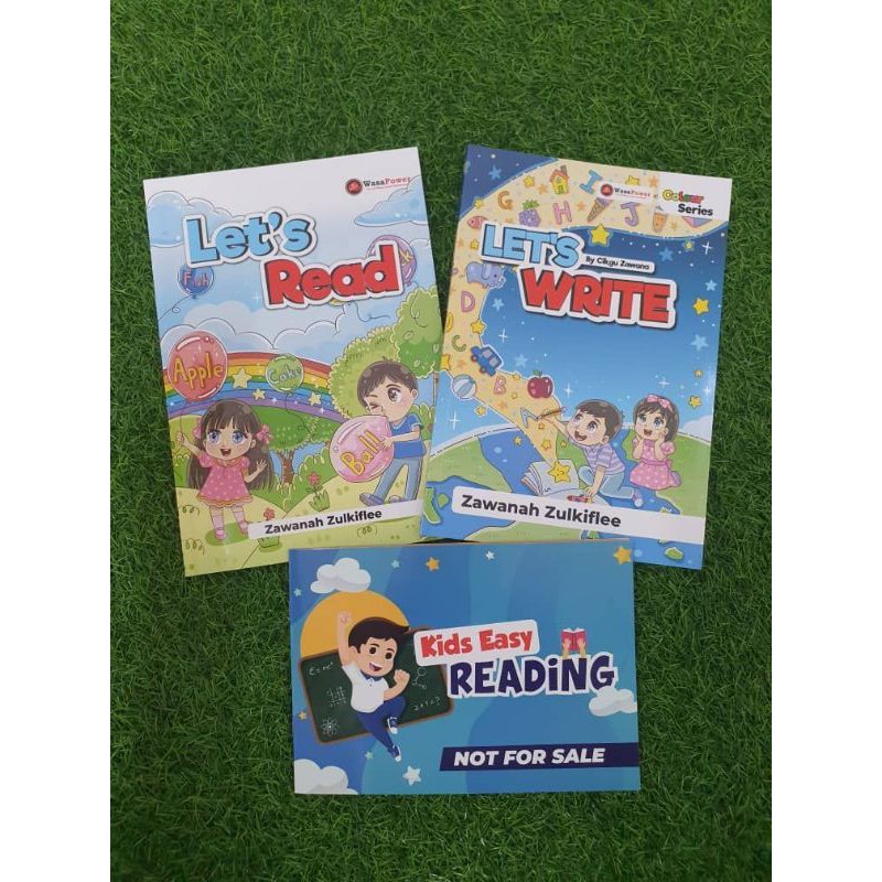 LET'S READ AND WRITE EXERCISE ENGLISH BOOK BUKU BELAJAR MEMBACA DAN MENULIS BAHASA INGGERIS ...