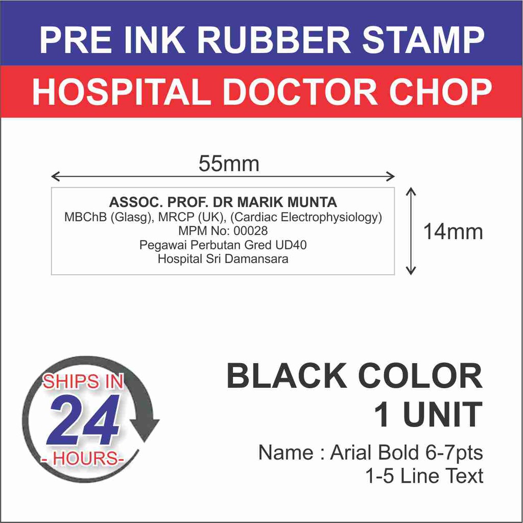 Doctor Stamp / Hospital Nurse Stamp / Name Stamp / Officer Stamp ...