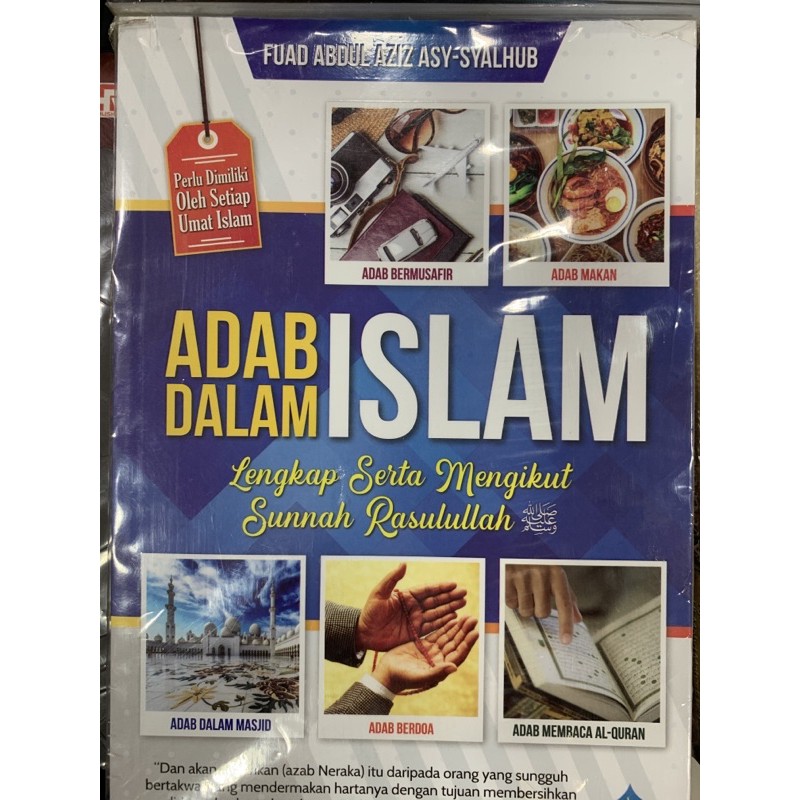 Buku Adab dalam islam | Shopee Malaysia