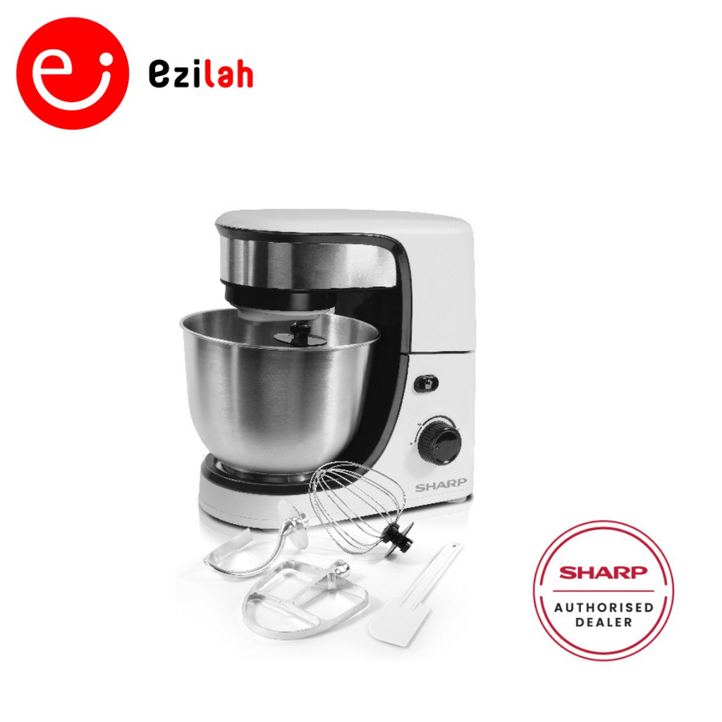 Sharp Electric Stand Mixer (350W) EMS80WH | Shopee Malaysia