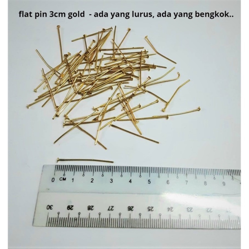 Flat Pin, Eye Pin, Soft Pin, Jump Ring, Shell End, Stopper, Crimp Bead ...