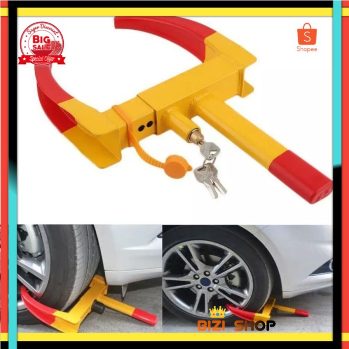 Safety Lock Padlock Wheel Rims Universal Car Wheel Lock | Shopee Malaysia