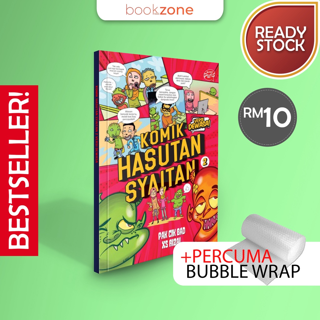 [100% Original Komik Puris] Komik Hasutan Syaitan 2 Versi Dewasa oleh ...