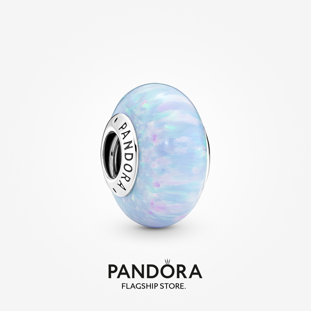 Pandora Opalescent Ocean Blue Murano Glass Charm | Shopee Malaysia