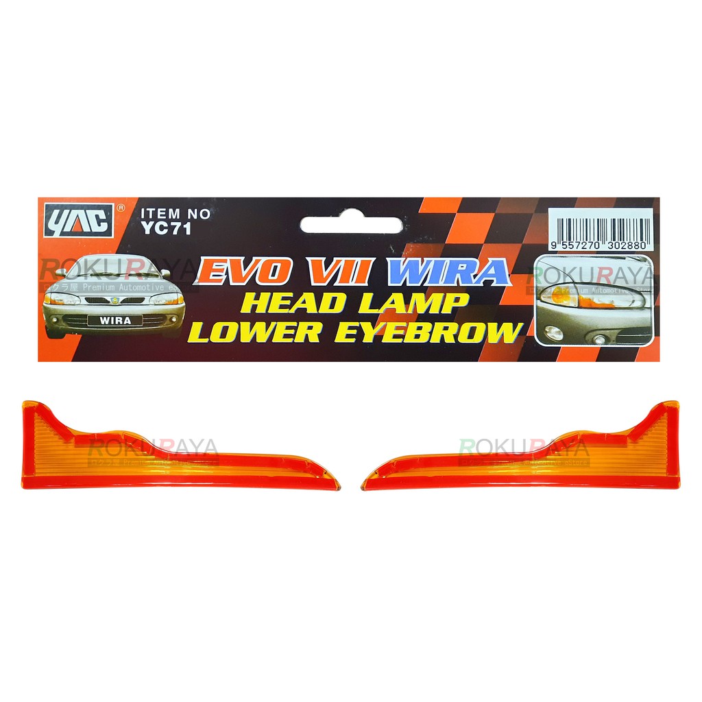 Proton Wira MDM Mitsubishi Lancer Evolution VII Evo7 E7 Headlamp Head ...