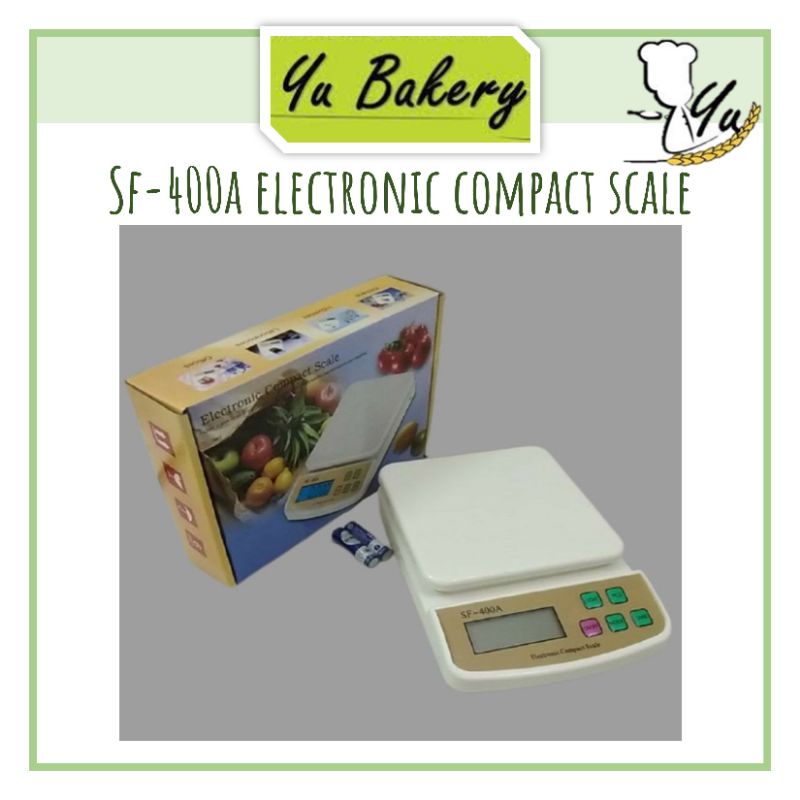 Electronic Compact Scale SF-400A Digital Baking Skala Kompak Elektronik Timbang Penimbang ...