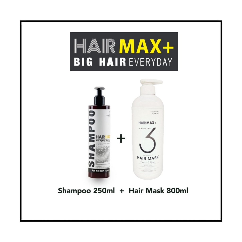 Shampoo 250ml & Hair Mask 800ml Set | Shopee Malaysia