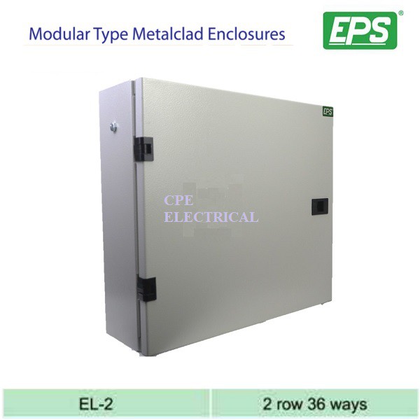 EPS EL-2 2 ROW 36 WAY METAL CLAD ENCLOSE DB BOX | Shopee Malaysia