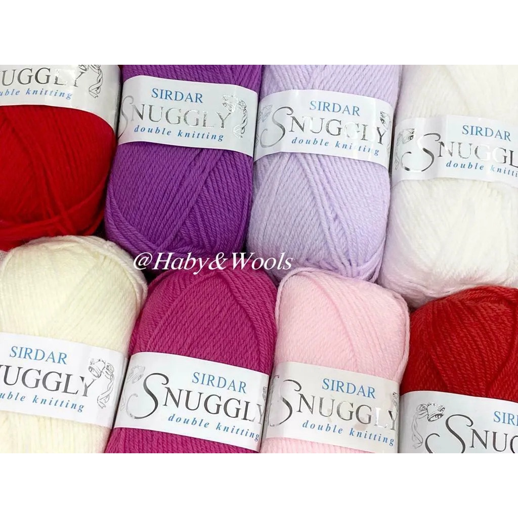 Sirdar Snuggly DK Yarn for Knitting/Crochet Baby Yarn Acrylic Nylon ...