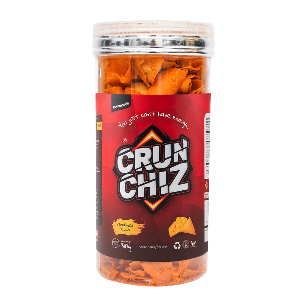 COCOMBEE CRUNCHIZ VIRAL BARU (PREMIUM CHEESE) - 350 gram | Shopee Malaysia