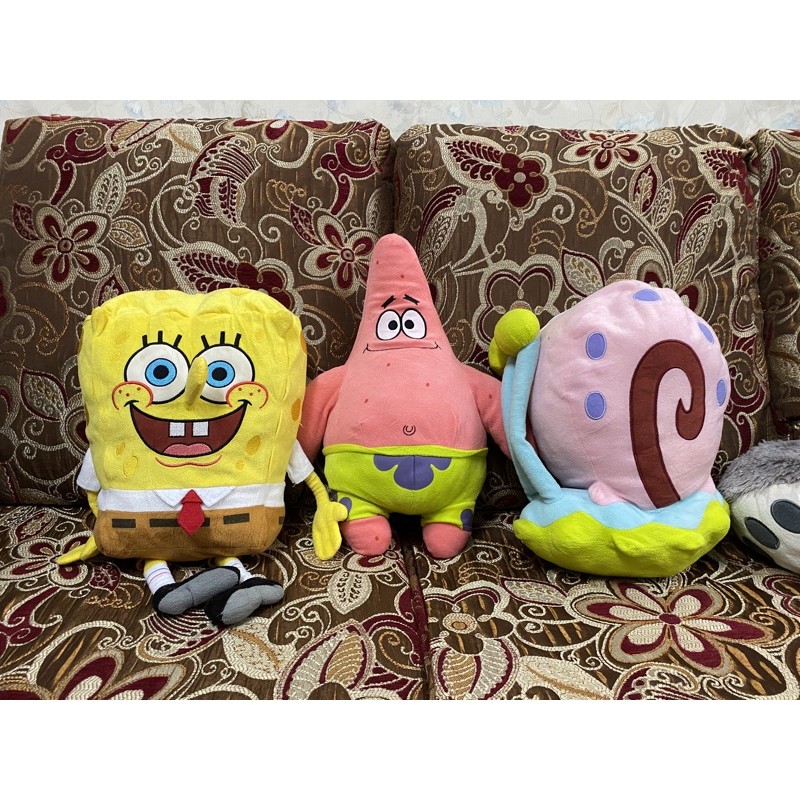 Spongebob And Friends Combo Nickelodeon Stuffed Animal | Shopee Malaysia
