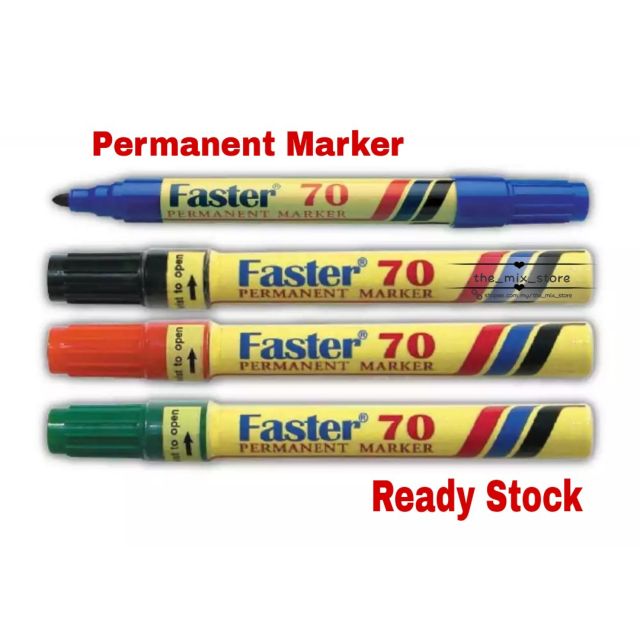 Faster 70 Permanent Marker(Ready Stock) | Shopee Malaysia