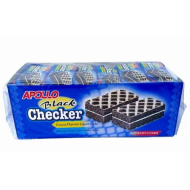 Apollo Checker Cocoa Layer Cake (18g x 24 pcs) | Shopee Malaysia