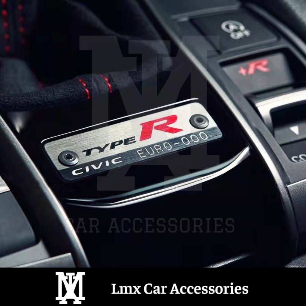 Honda Civic FC FB FD TYPE R Number Plate ( Custom Made Number) Emble ...