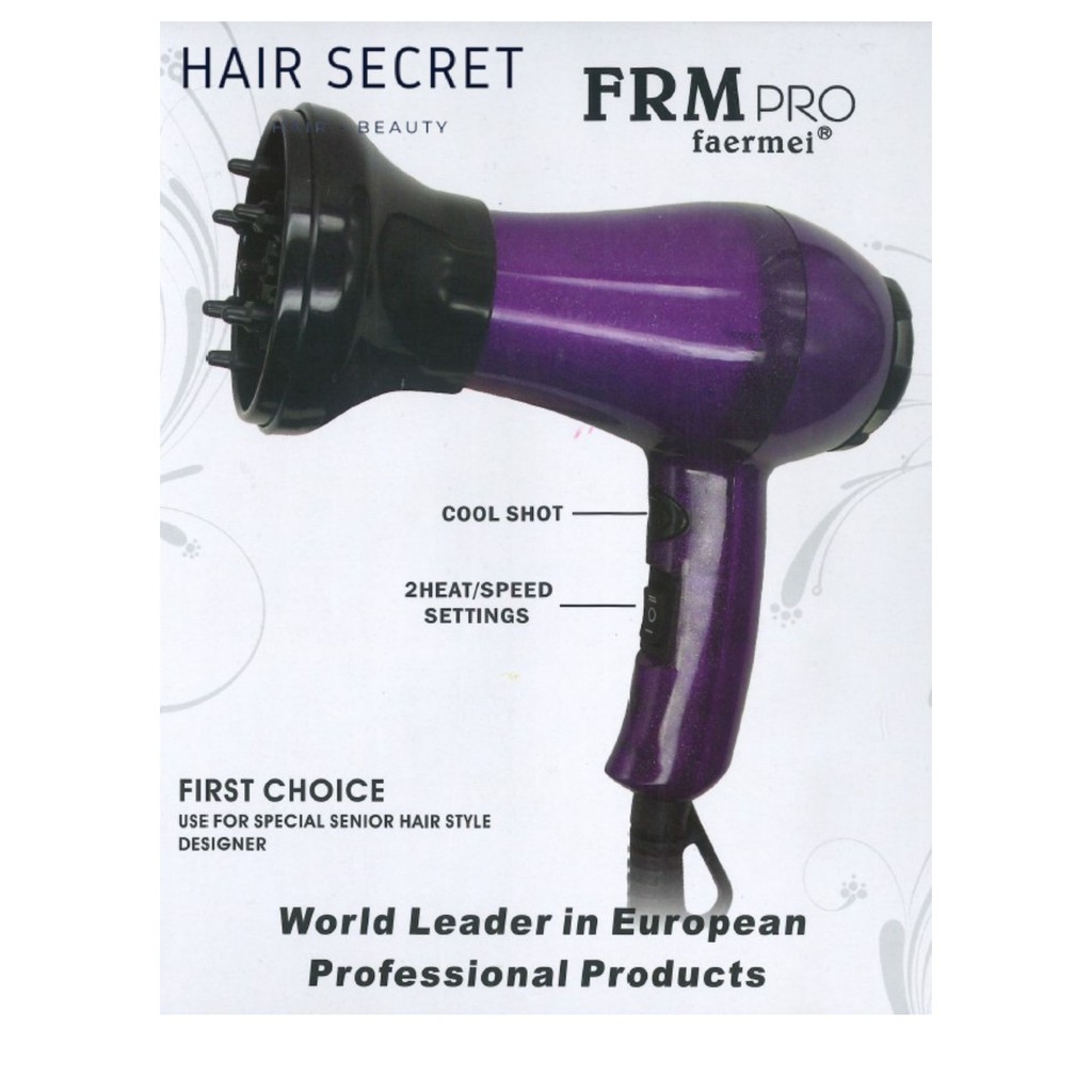 FRM 2000 High Powerful Mini Hair Dryer 1200W FRM2000超强风力迷你吹风机1200W | Shopee Malaysia