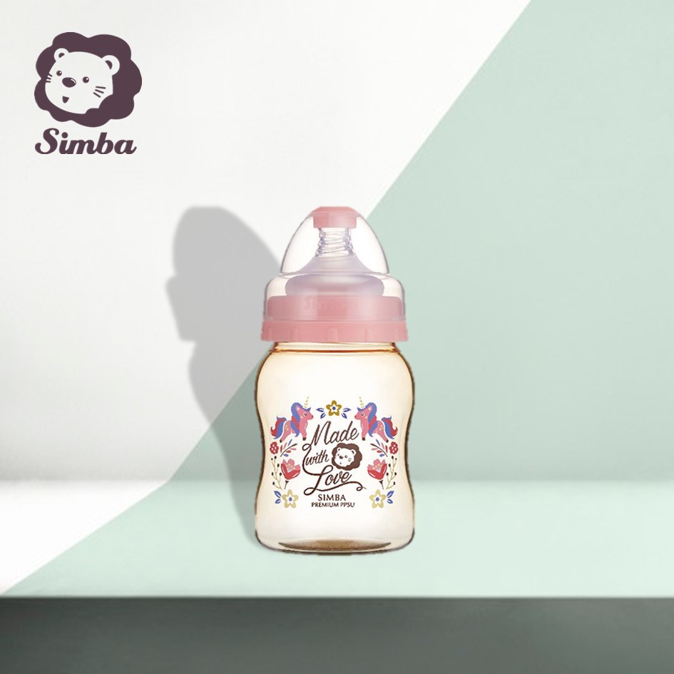 [PROMOTION PRIC] Botol Susu Original SIMBA Dorothy Wonderland PPSU Wide Neck Calabash Feeding ...
