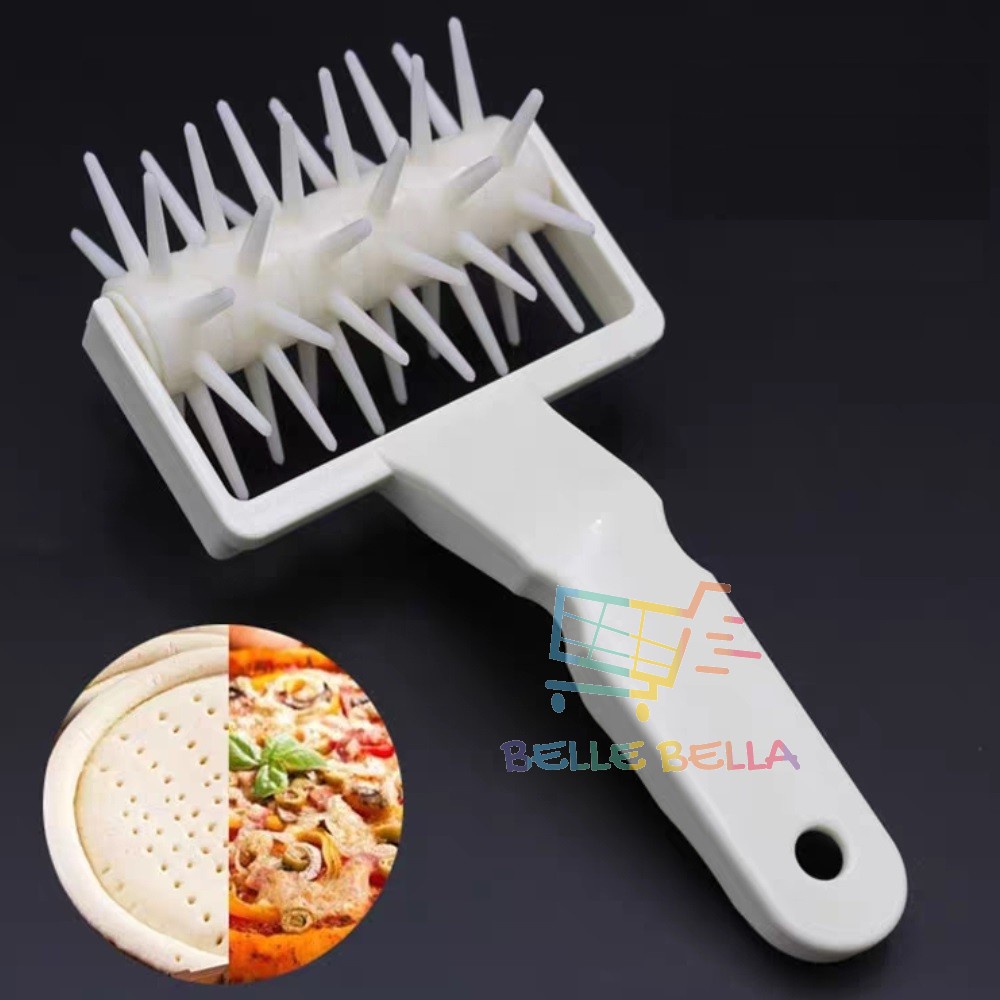 PIZZA BASE PIE CRUST NEEDLE PASTRY BREAD DOUGH DOCKER SPIKY SPIKED ...