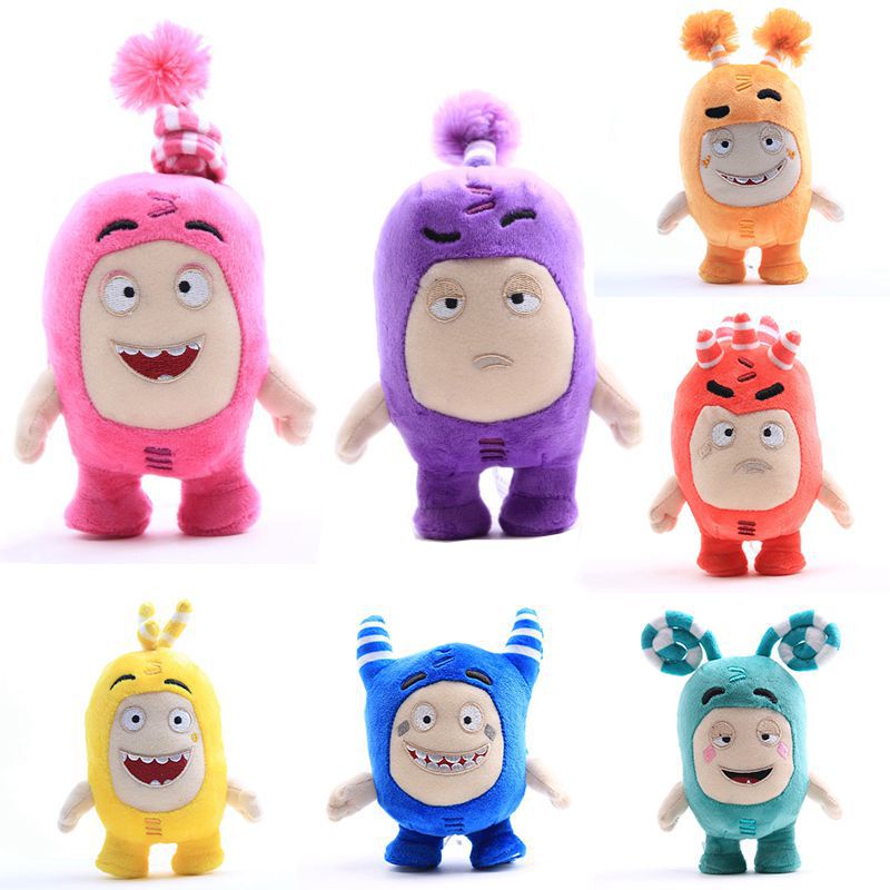 23cm Oddbods Plush Soft Cuddly Toy Newt Bubbles Pogo Zee Jeff Fuse ...