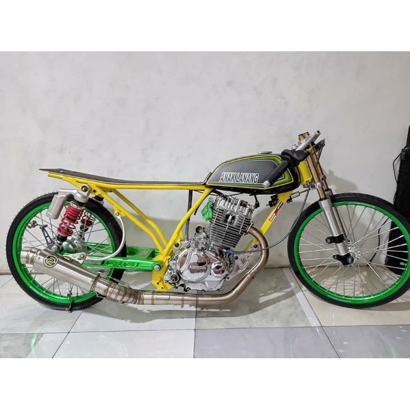 Original Jogjakarta Muffler Pekajaman Exhaust Gl Tiger CB Herex full ...