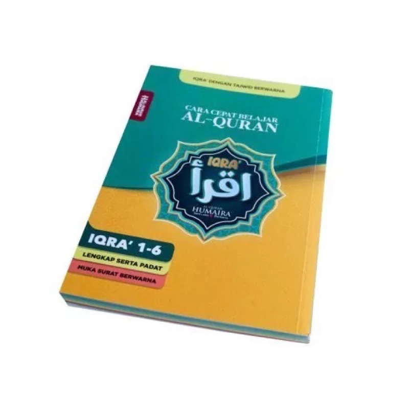 Buku Iqra Quran Humaira set lengkap Jilid 1 hingga 6 | Shopee Malaysia