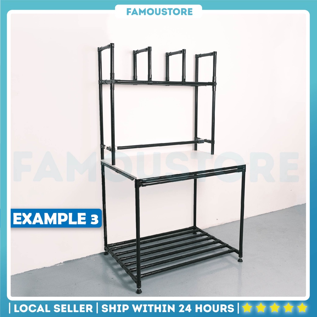 Adjuster Lean Tube Metal Pipe Connector Pipe Fittings Metal | Shopee ...