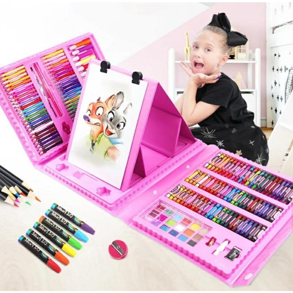 Crayon set / Crayons Coloring 208pcs & 150pcs Coloring Pencils / Color ...