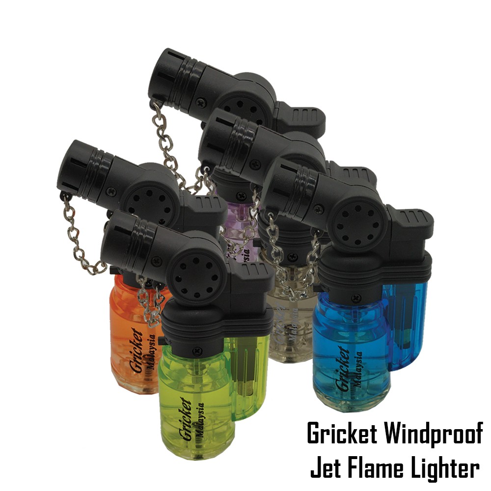 Gricket Jet Flame Lighter / Pemetik Api Jet Flame Gricket (BY007-1 ...