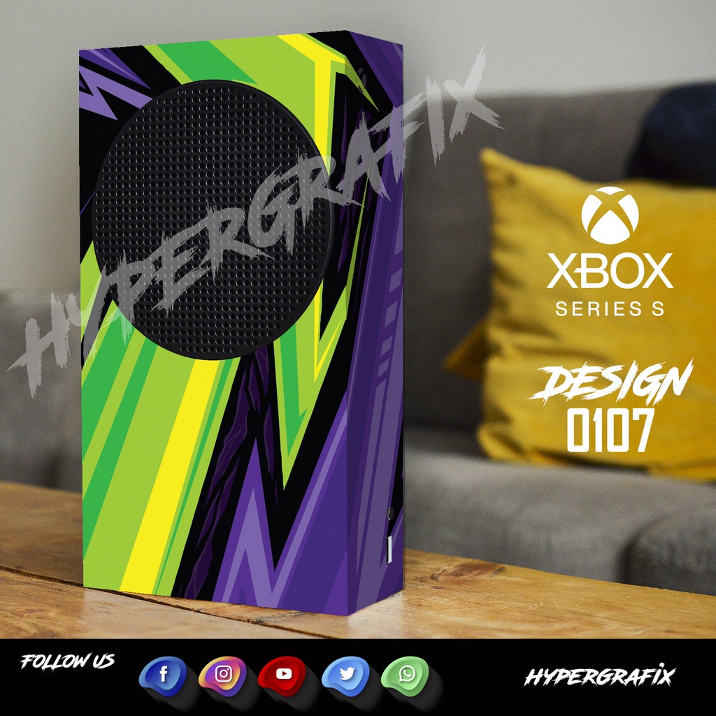 XBOX SERIES S STICKER SKIN COLOUR DESIGN 0107 | Shopee Malaysia