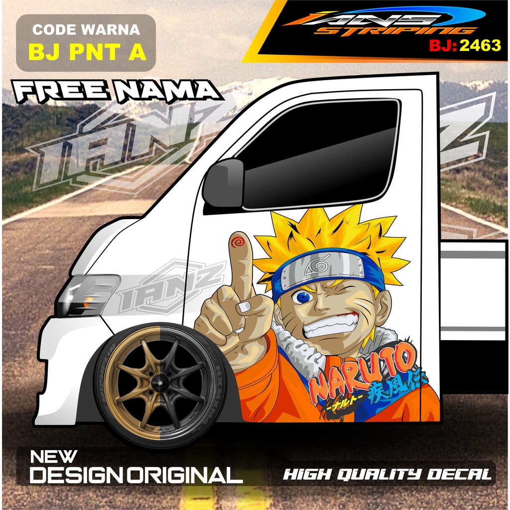 Granmax PICK UP DOOR STICKER DECAL / CARRY L300 CAR DOOR STICKER DECAL ...