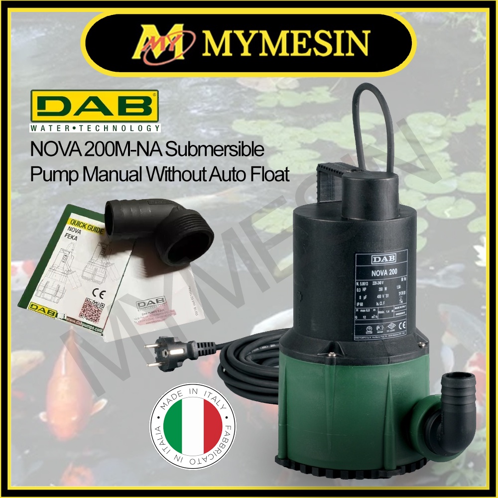 MY DAB NOVA Series Submersible Water Pump / Drainage Pump With ...