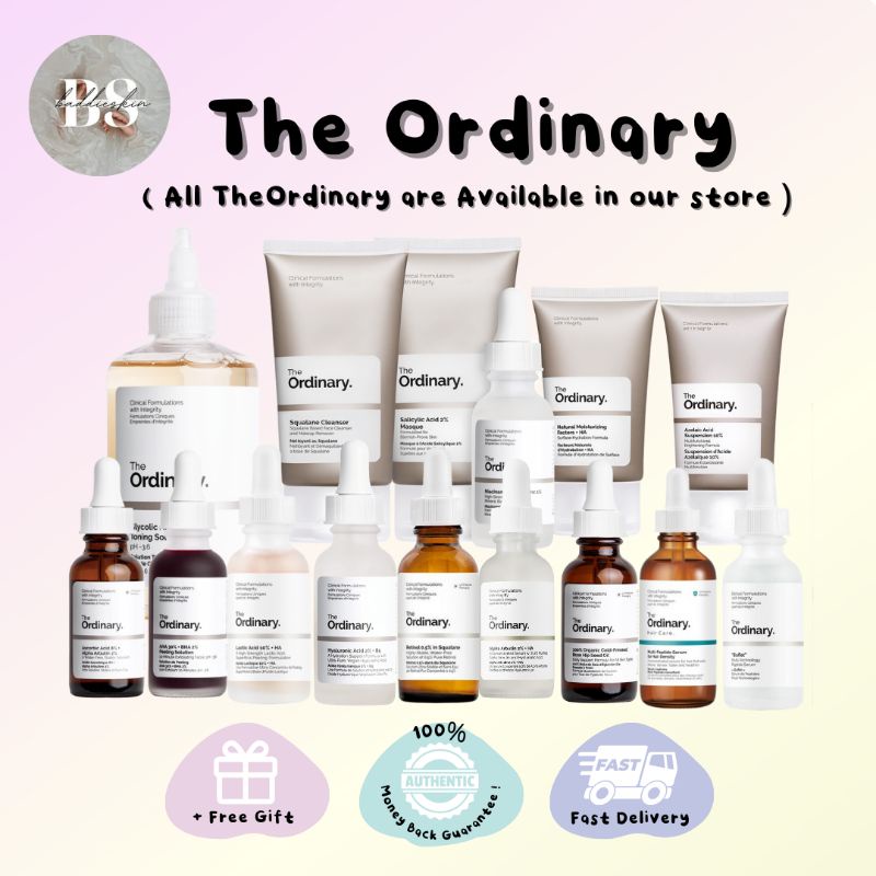 (READYSTOCK)The Ordinary Niacinamide/ AHA + BHA/ Caffeine/ Hyaluronic ...