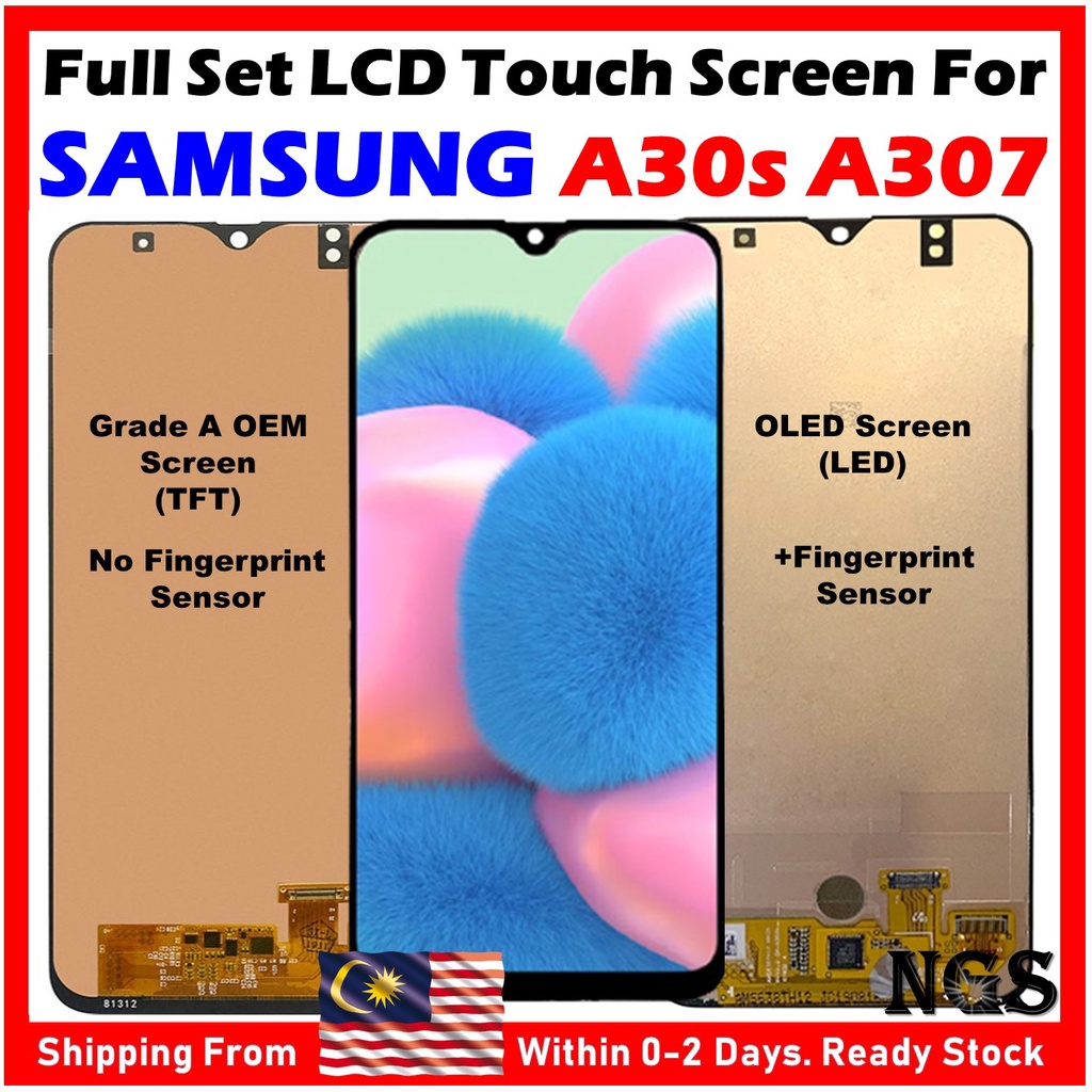 (+Frame) ORI NGS Brand AMOLED Full Set LCD Touch Screen Compatible For ...