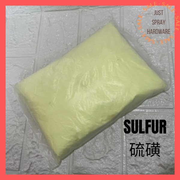 Sulfur / Sulphur Belerang Powder / Flakes 500G [100% Ready Stock ...