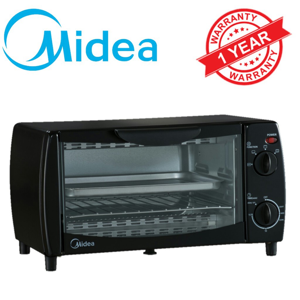 Midea 10L Oven Toaster MEO-10BDW (BLACK) | Shopee Malaysia