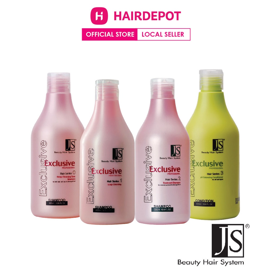 JS Exclusive Shampoo / Conditioner 320ML | Shopee Malaysia