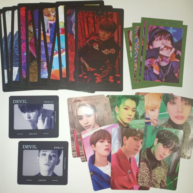 [LOOSE ITEMS] ONEUS 'DEVIL' ALBUM INCLUSIONS - PART 1 | Shopee Malaysia